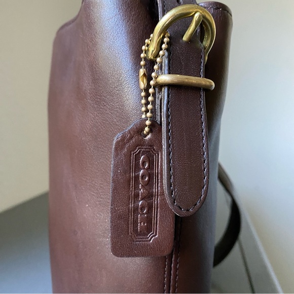 Coach | Bags | Vintage Coach Equestrian Compartment Bucket Bag In ...